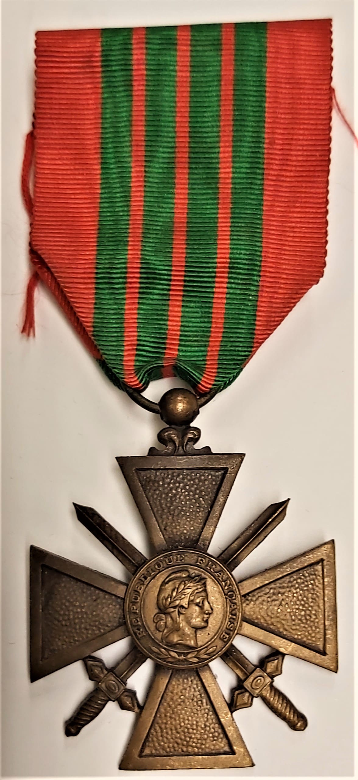 FRANCE CROSS OF WAR - CROIX DE GUERRE 1939 - WWII - Global War Museum i ...